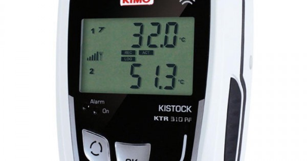 Data logger de Temperatura PT100 Wireless KTR310 RF